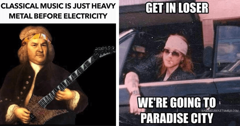 27 Classic Rock Memes for the Air Guitar Generation