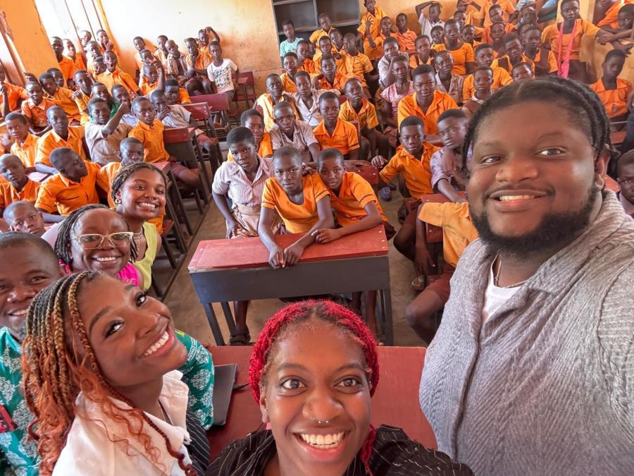 Community Corner: SSU Students Engage in Study and Service in Ghana through “Learning Without ...