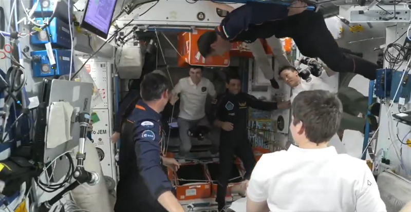 Indian astronaut Shubhanshu Shukla, 3 others enter ISS as Axiom-4 ...