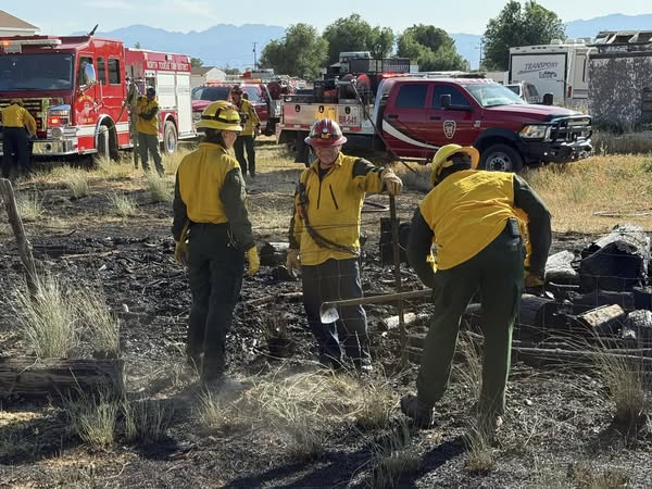 ‘We’re tired, we’re stressed’: North Tooele Fire District fights 19 ...