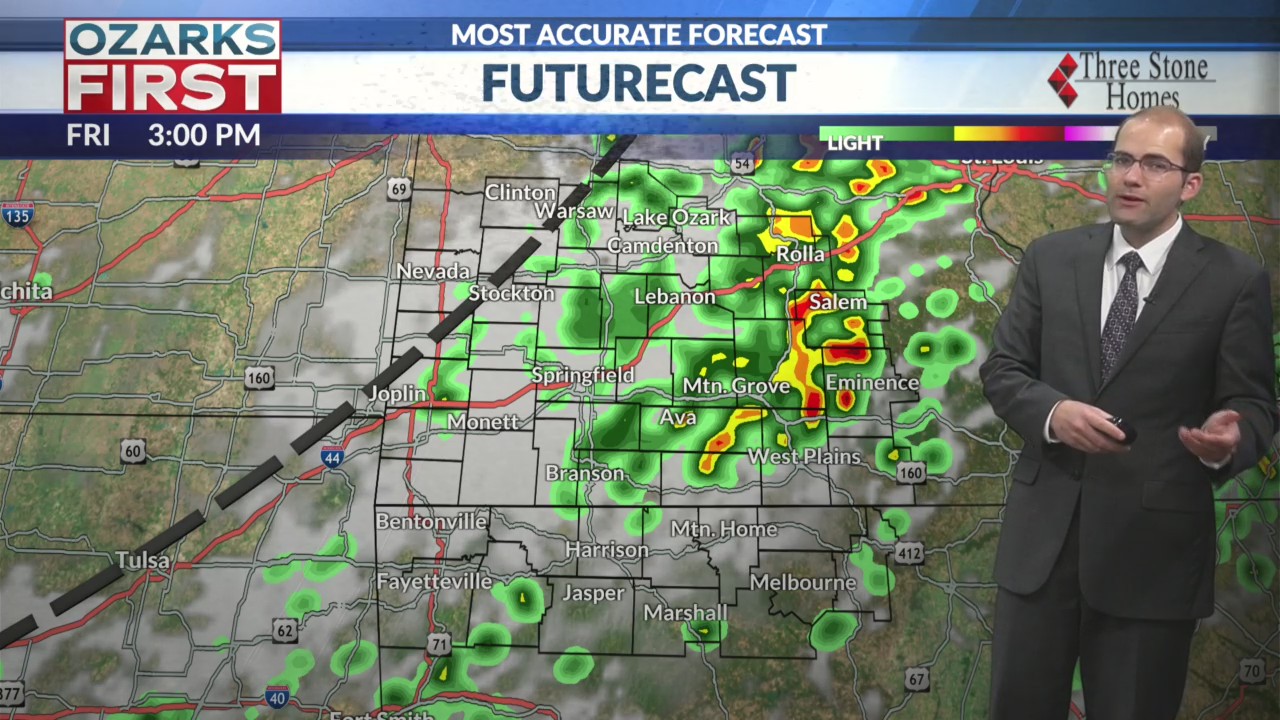 Looks like rain on Friday