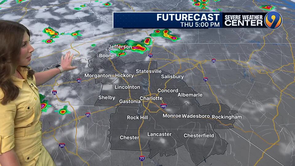 Thursday's noon forecast with Meteorologist Danielle Miller