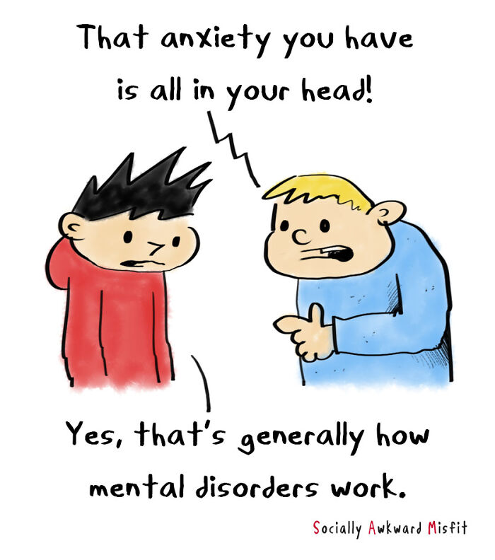 Socially Awkward Misfit: My 19 Comics About Social Anxiety