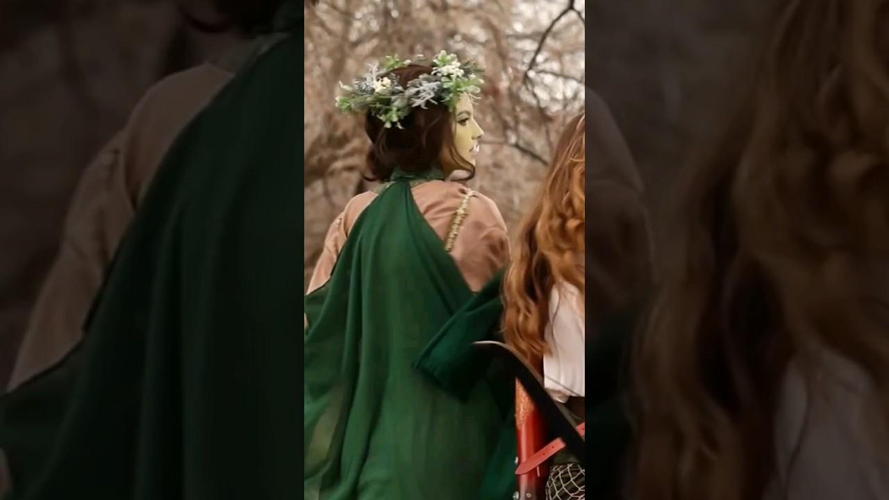 Human To Orc Druid? 🌿 #cosplaytransition W/ @raineemery