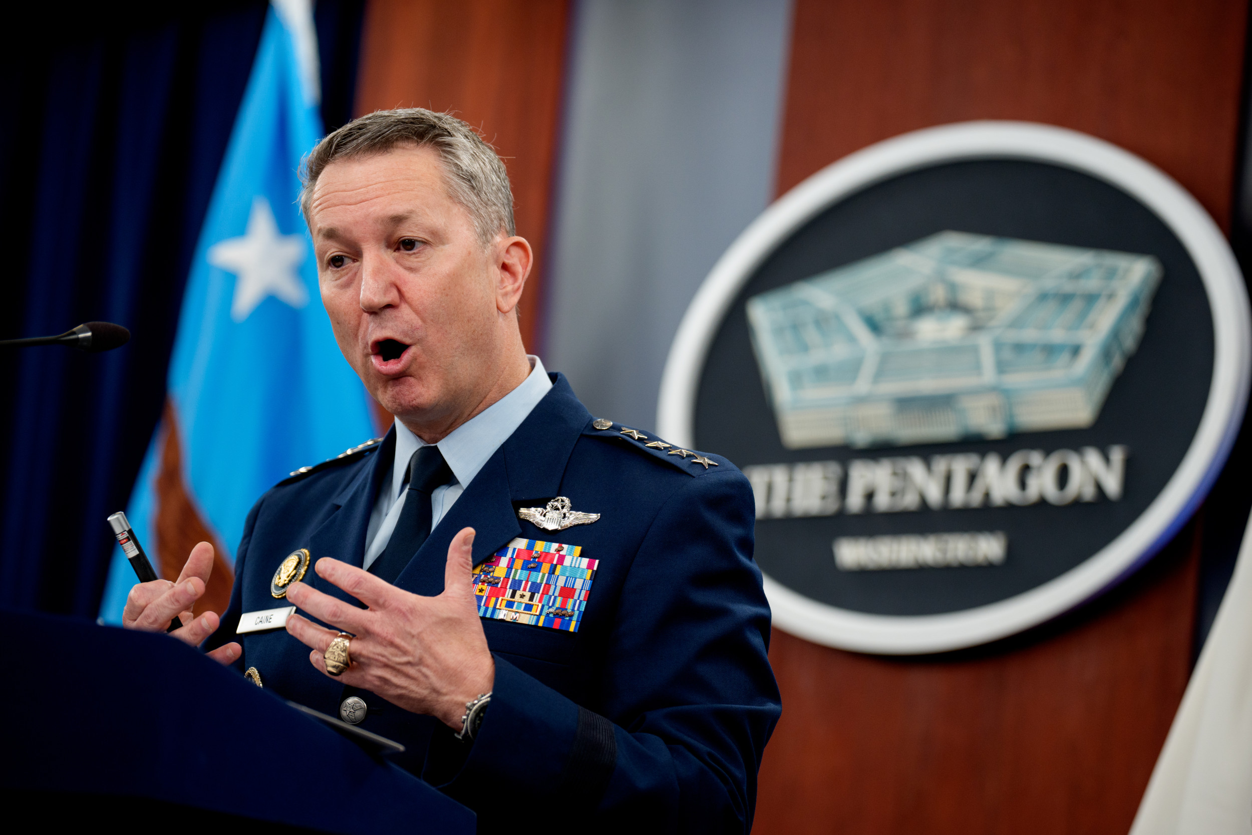 Dan Caine reveals Iran strike pilot's words on seeing explosion