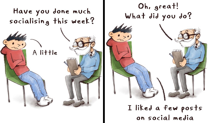 Socially Awkward Misfit: My 19 Comics About Social Anxiety