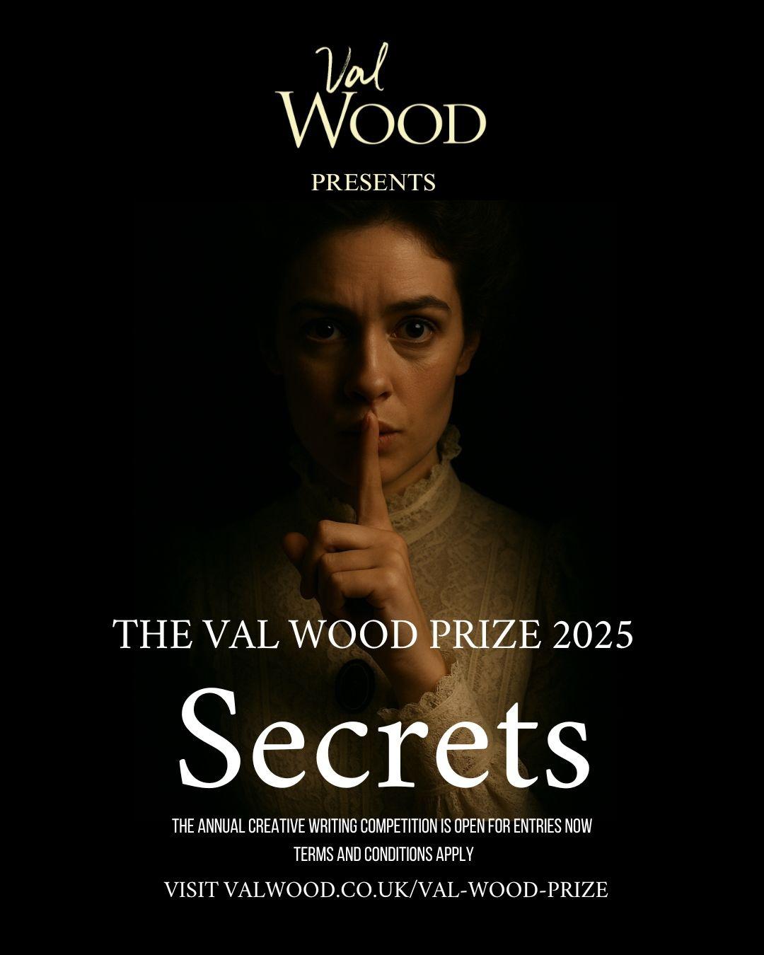 Val Wood Prize 2025 launches with theme of 'Secrets'