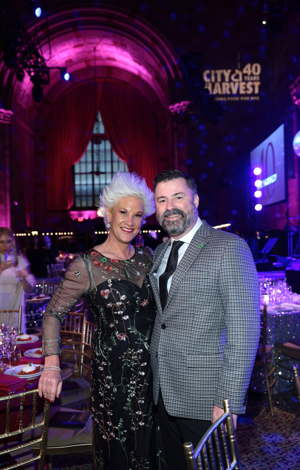 Who is Anne Burrell’s husband Stuart Claxton?
