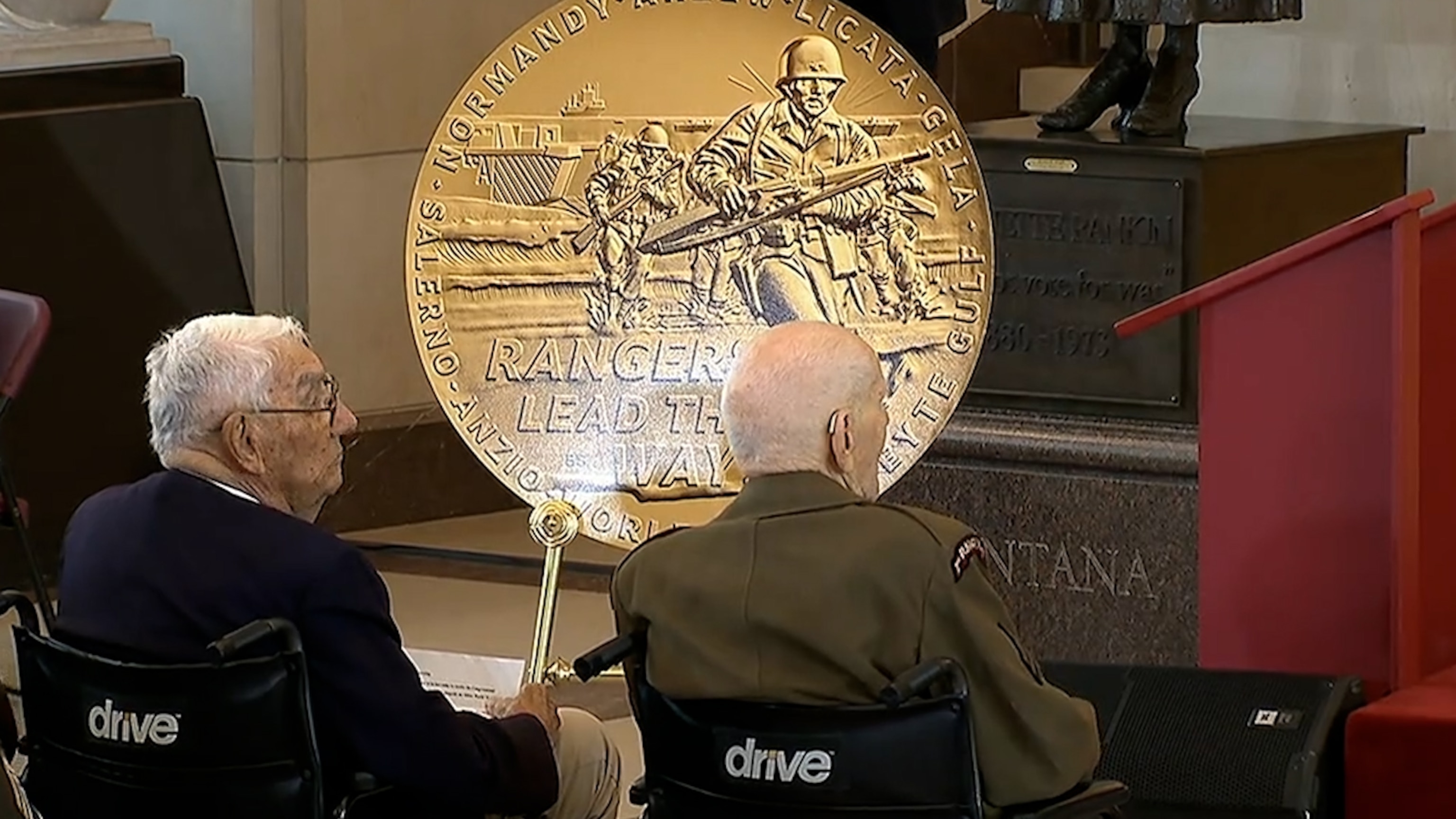 Congressional Gold Medal honoring WWII Army Rangers