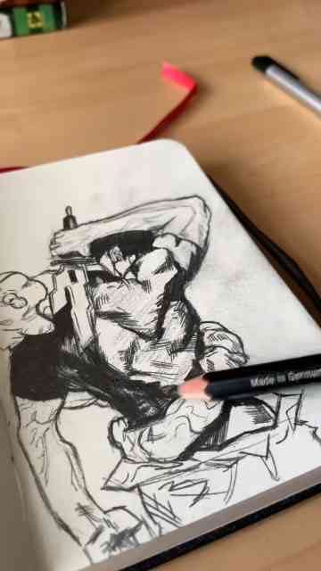 Toji Fushiguro Was an Absolute Demon – Had to Draw This Beast