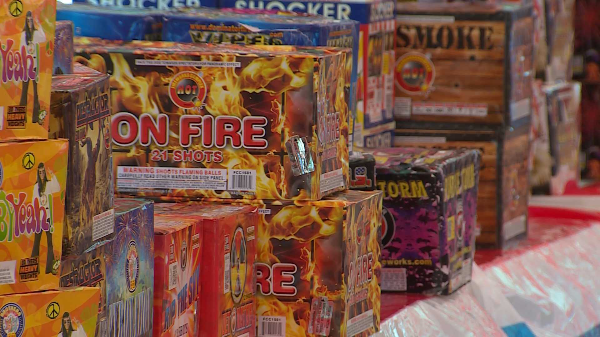 2025 fireworks laws in NWA, River Valley