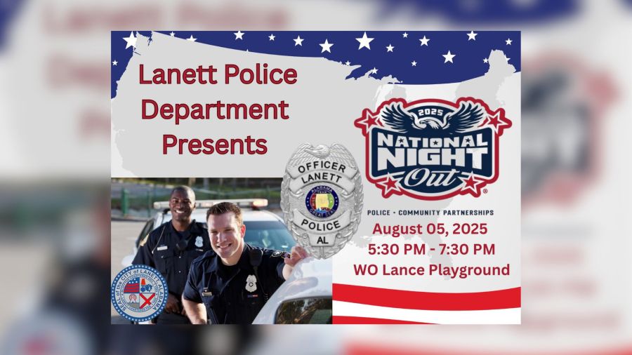 Lanett PD invites public to first-ever “National Night Out,” event ...