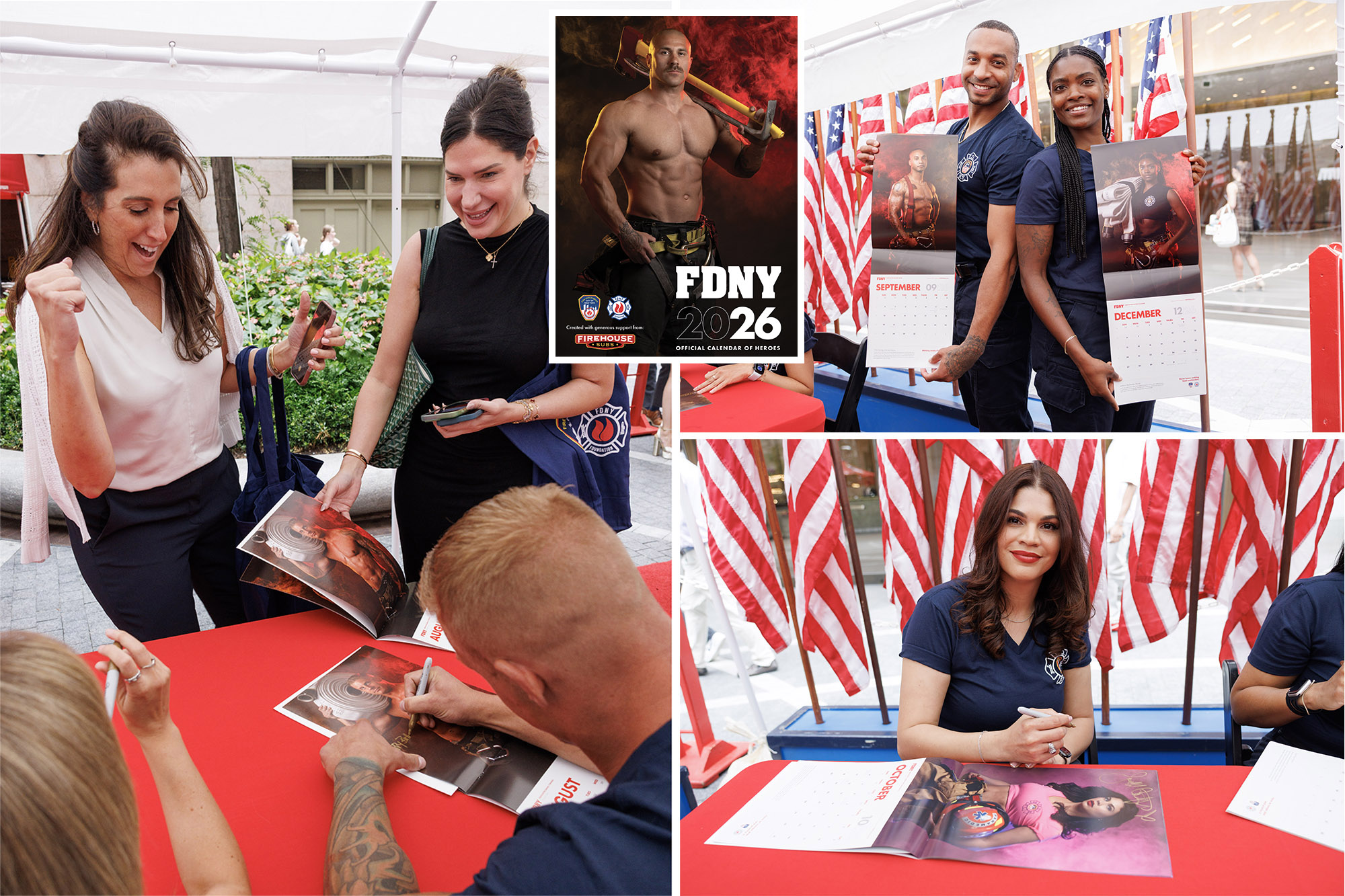 FDNY unveils ‘Calendar of Heroes’ as smoke-show models ready to set New ...