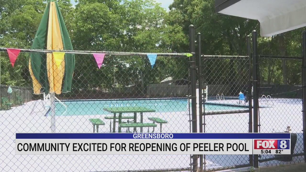 Greensboro community excited for reopening of Peeler Pool