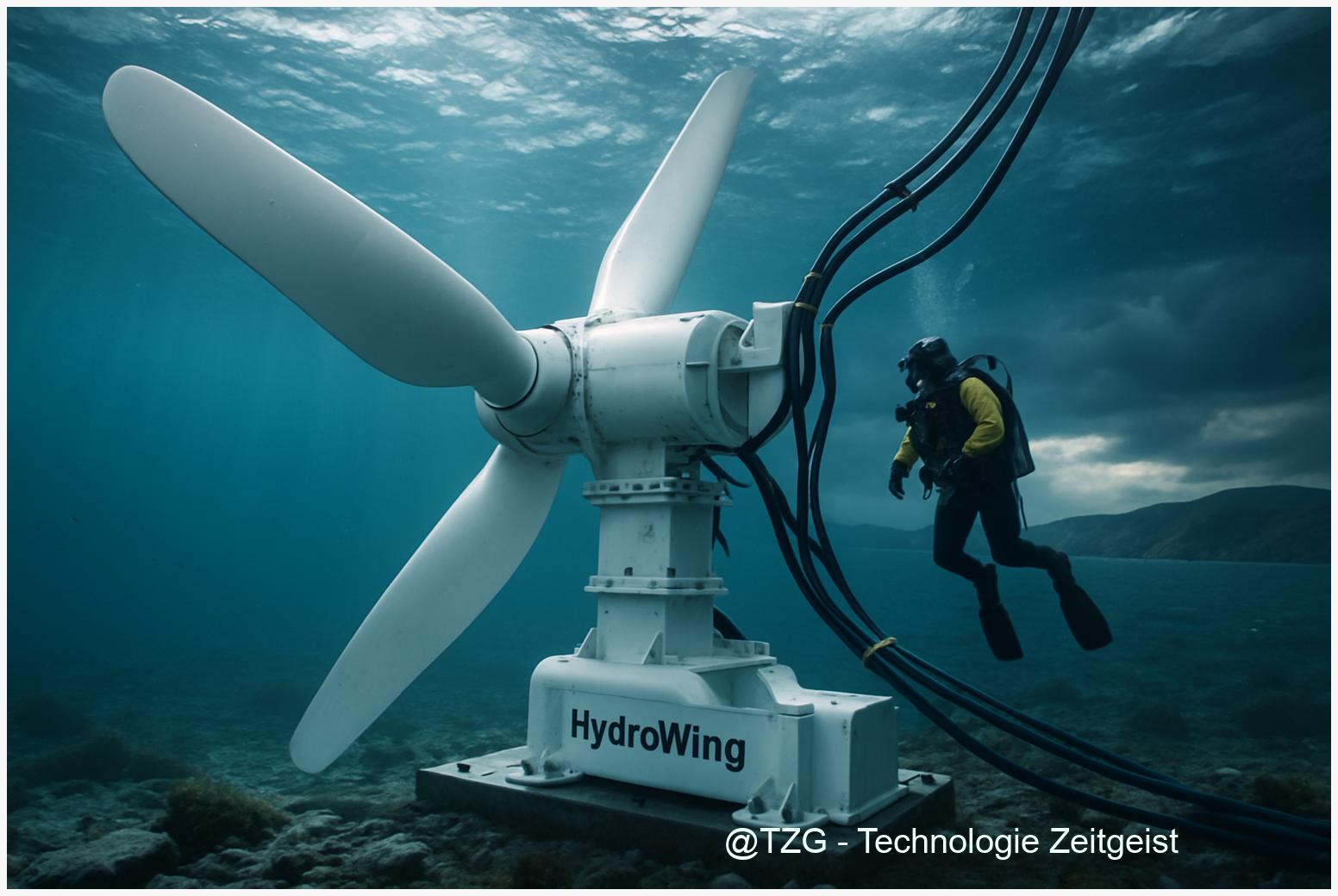 Technologie durchbricht Grenzen: HydroWing für die Energiewende