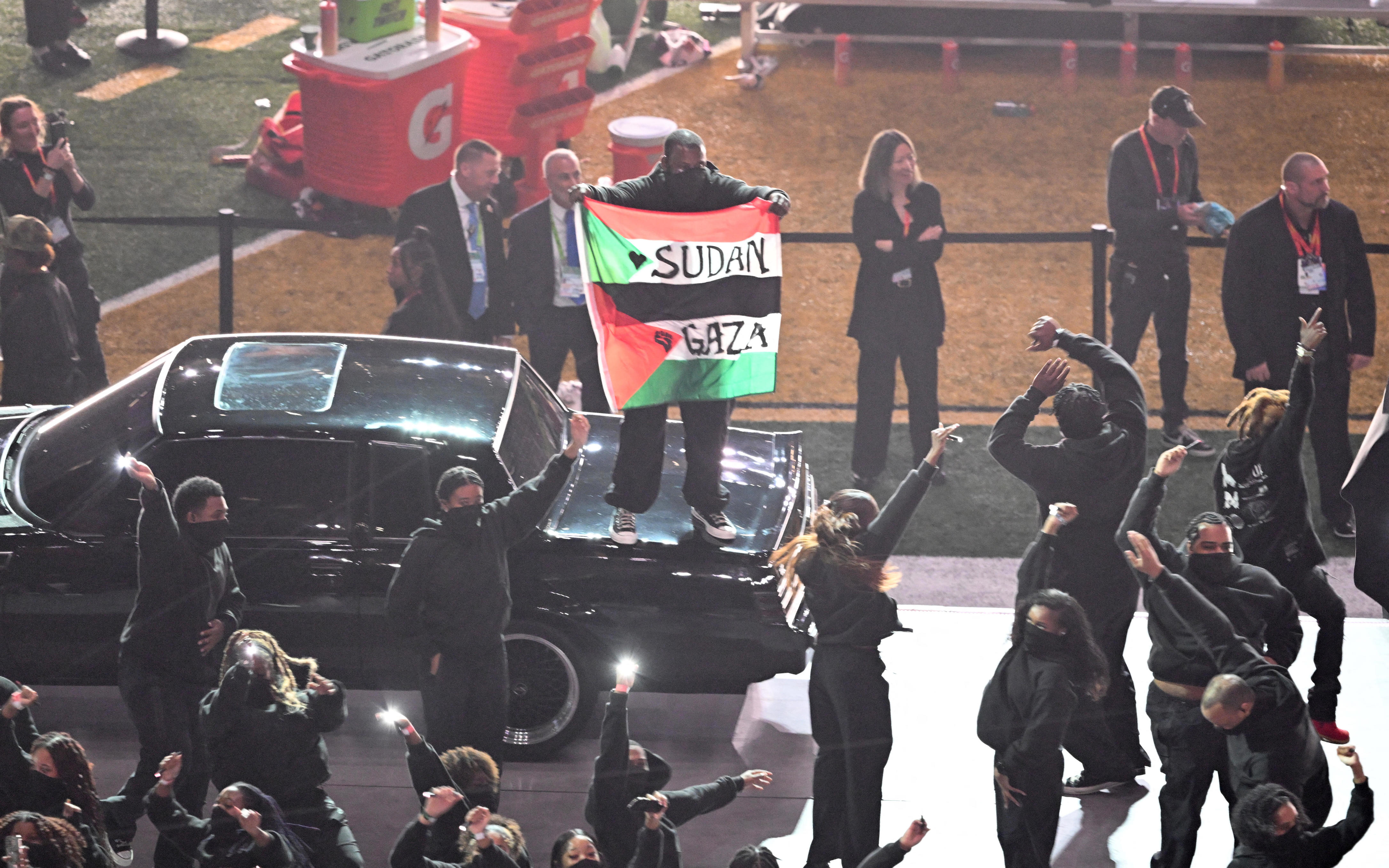 Kendrick Lamar Super Bowl Performer Arrested After On-Field Gaza Protest