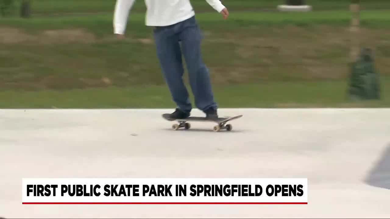 New public skate park opens in Springfield
