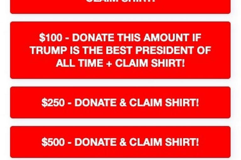 Trump selling official 'daddy' shirt but confused MAGA faithful left ...