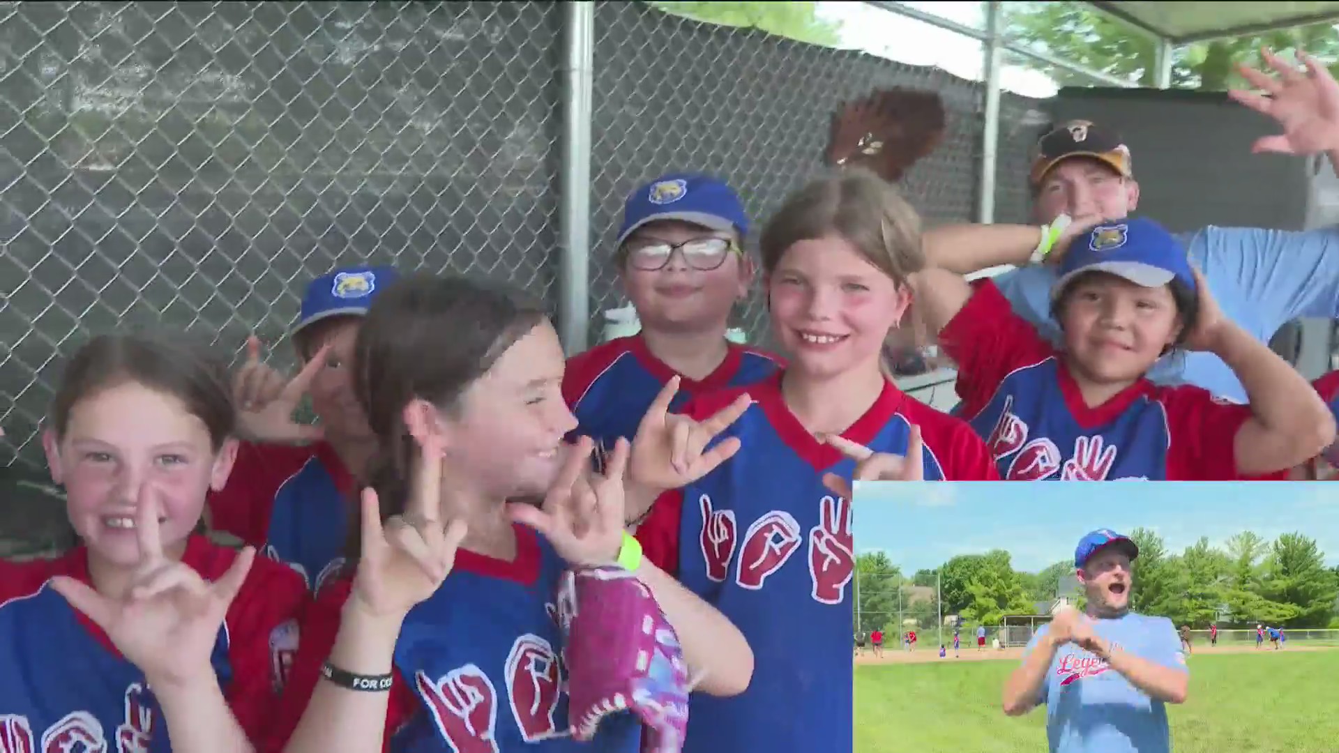 Thursday's Iowa Baseball Camp for the Deaf