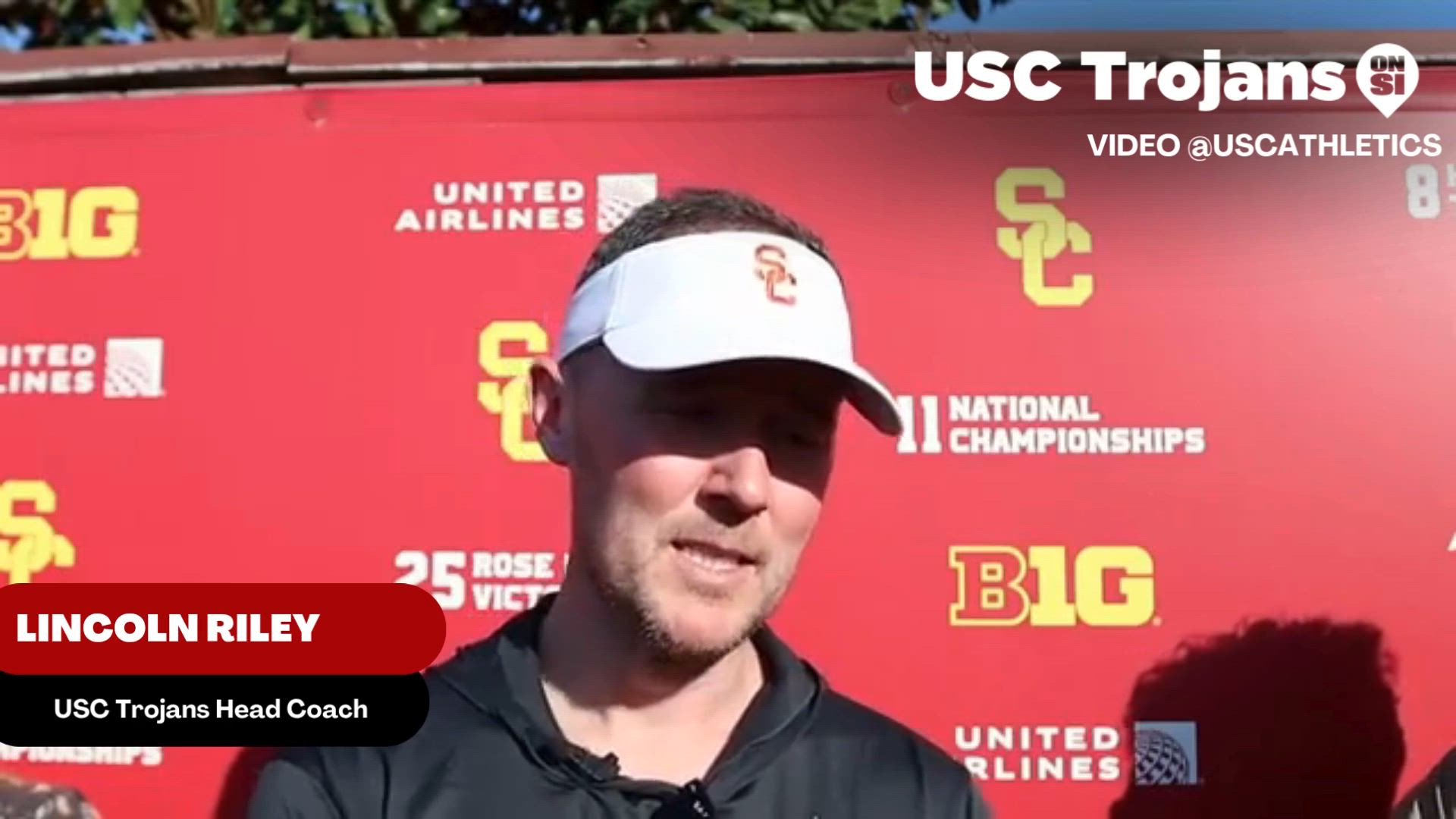 USC Trojans Head Coach Lincoln Riley Discusses Players Who Have ...