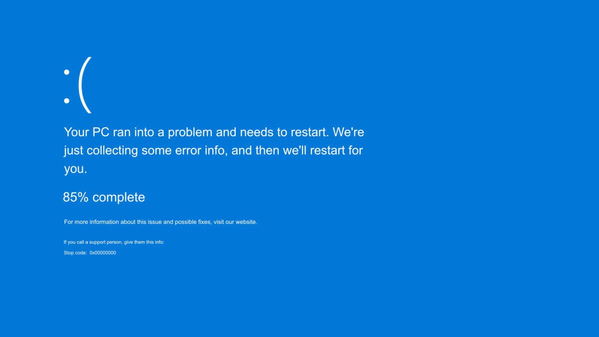 Microsoft's 'Blue Screen of Death' Dies After 40 Years: Meet Its ...