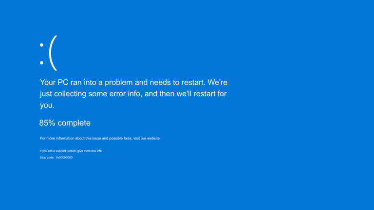 Microsoft's 'Blue Screen of Death' Dies After 40 Years: Meet Its ...