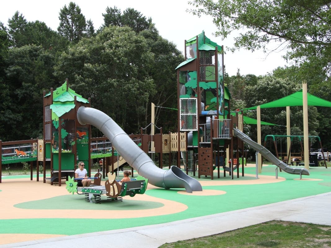 All-Inclusive Playground At Eno's Pond In Lacey Holds Ribbon Cutting