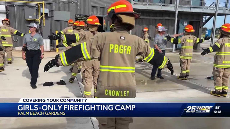Girls-only firefighting camp empowers future female firefighters in ...