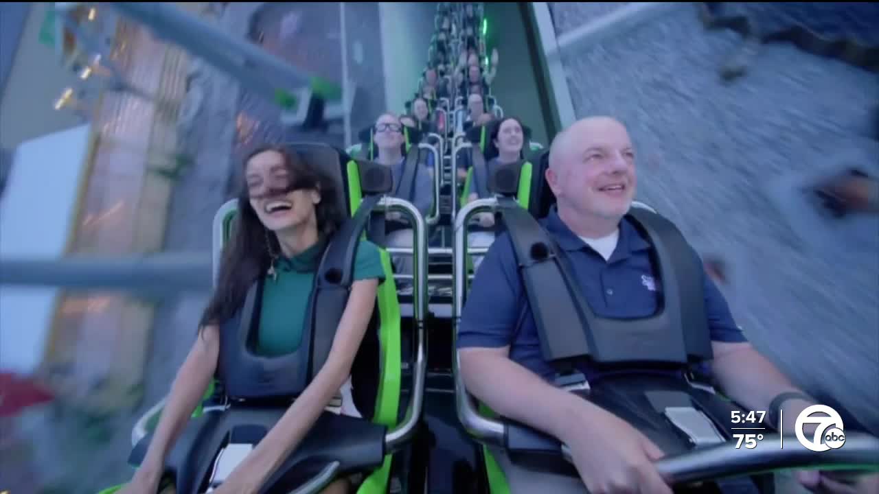 Take a ride on Siren's Curse, Cedar Point's newest roller coaster