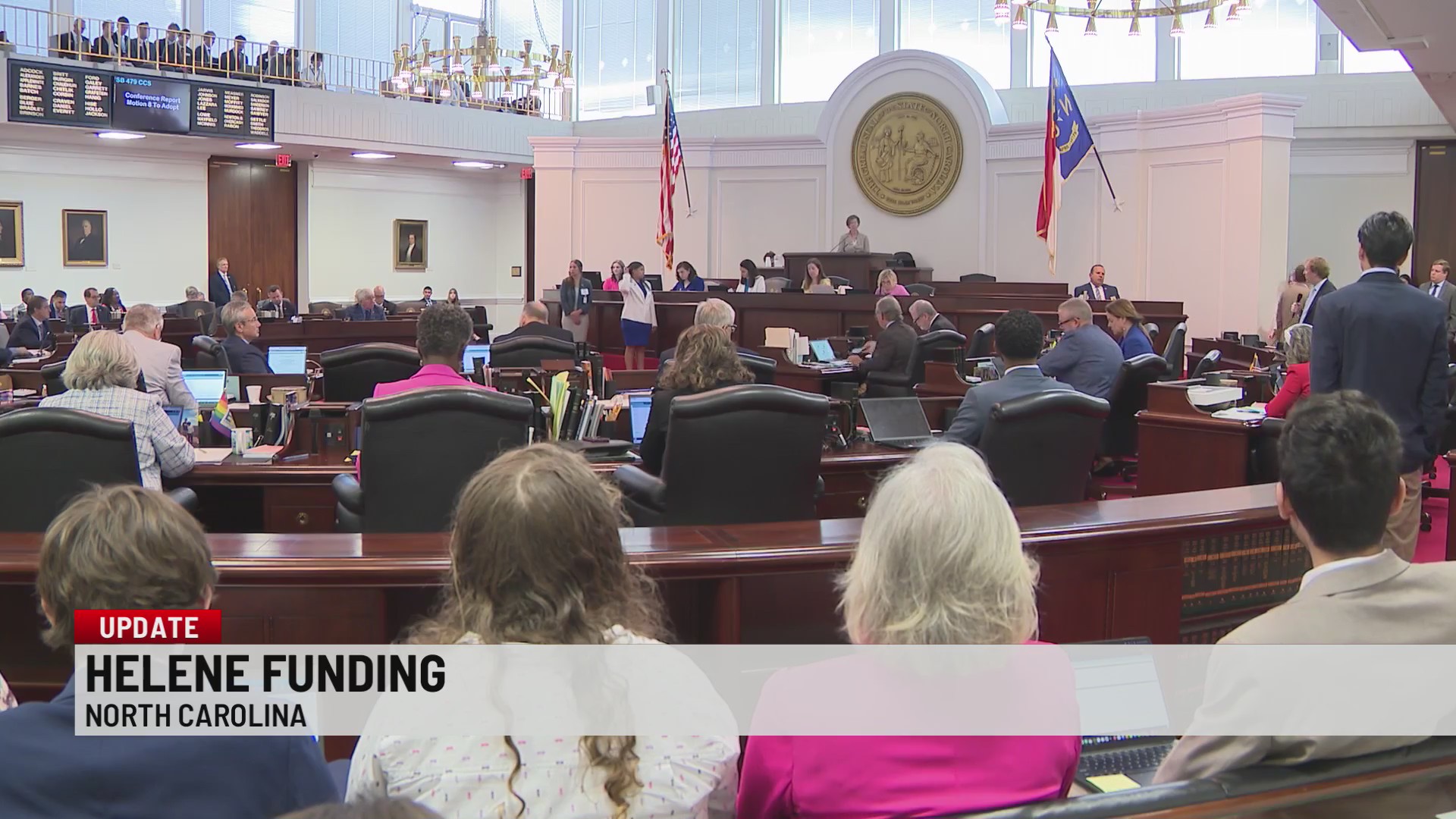 North Carolina legislature leaves after passing Helene aid package ...