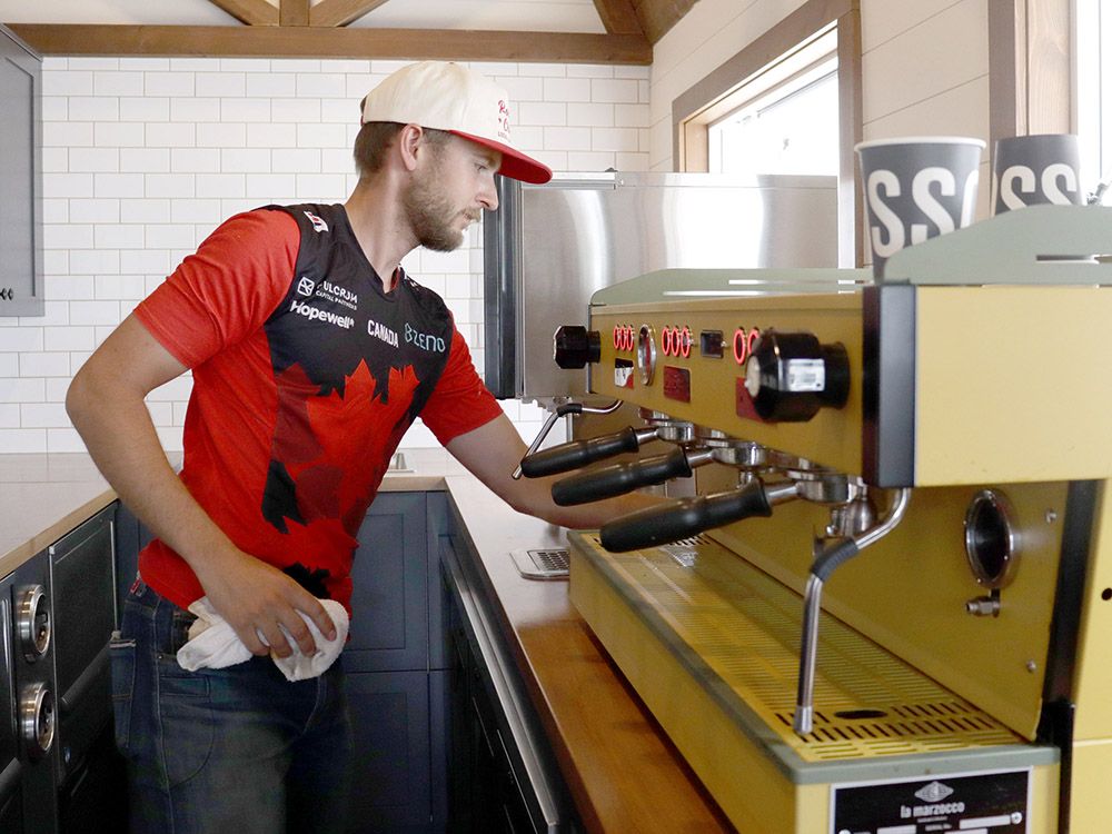 Olympian’s expanding coffee company helps fellow athletes reach their goals