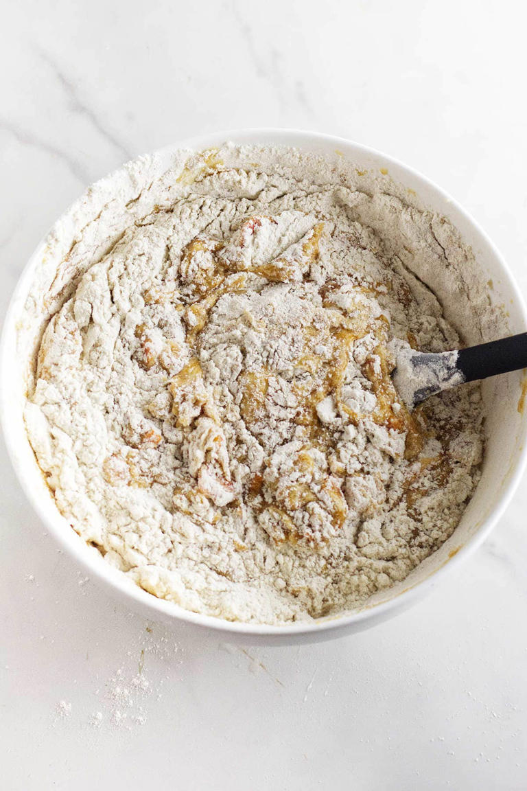 Orange glazed persimmon cookies