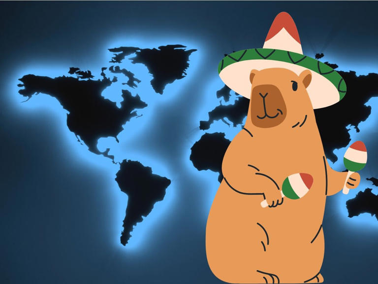 ¿Por qué dicen que México es ‘el capibara del mundo’?