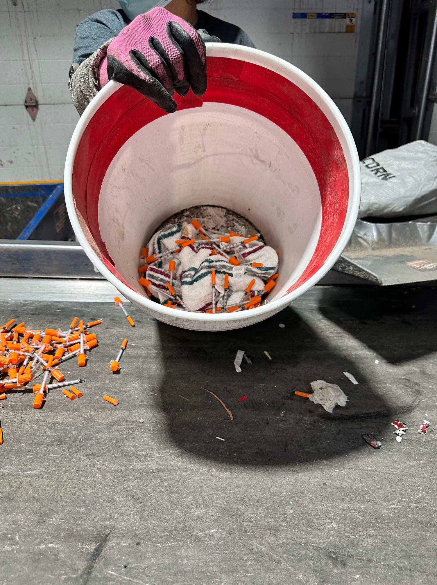 How to properly dispose of medical needles