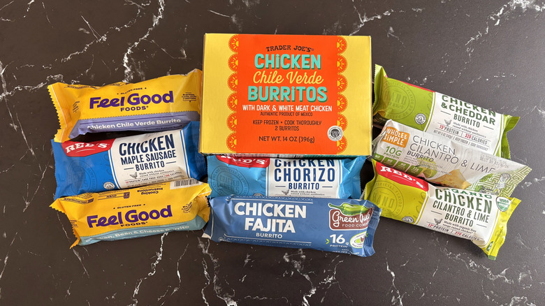 9 Frozen Chicken Burritos, Ranked Worst To Best