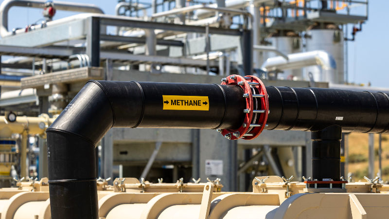 Ada landfill's methane gas will soon power buses, trucks. See how