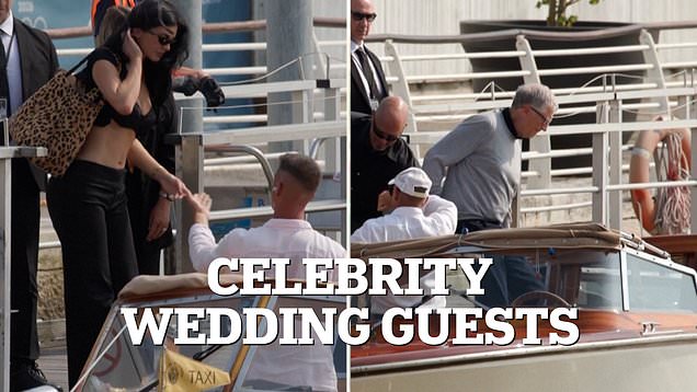 Kylie Jenner and Bill Gates arrive in Venice for Jeff Bezos' wedding