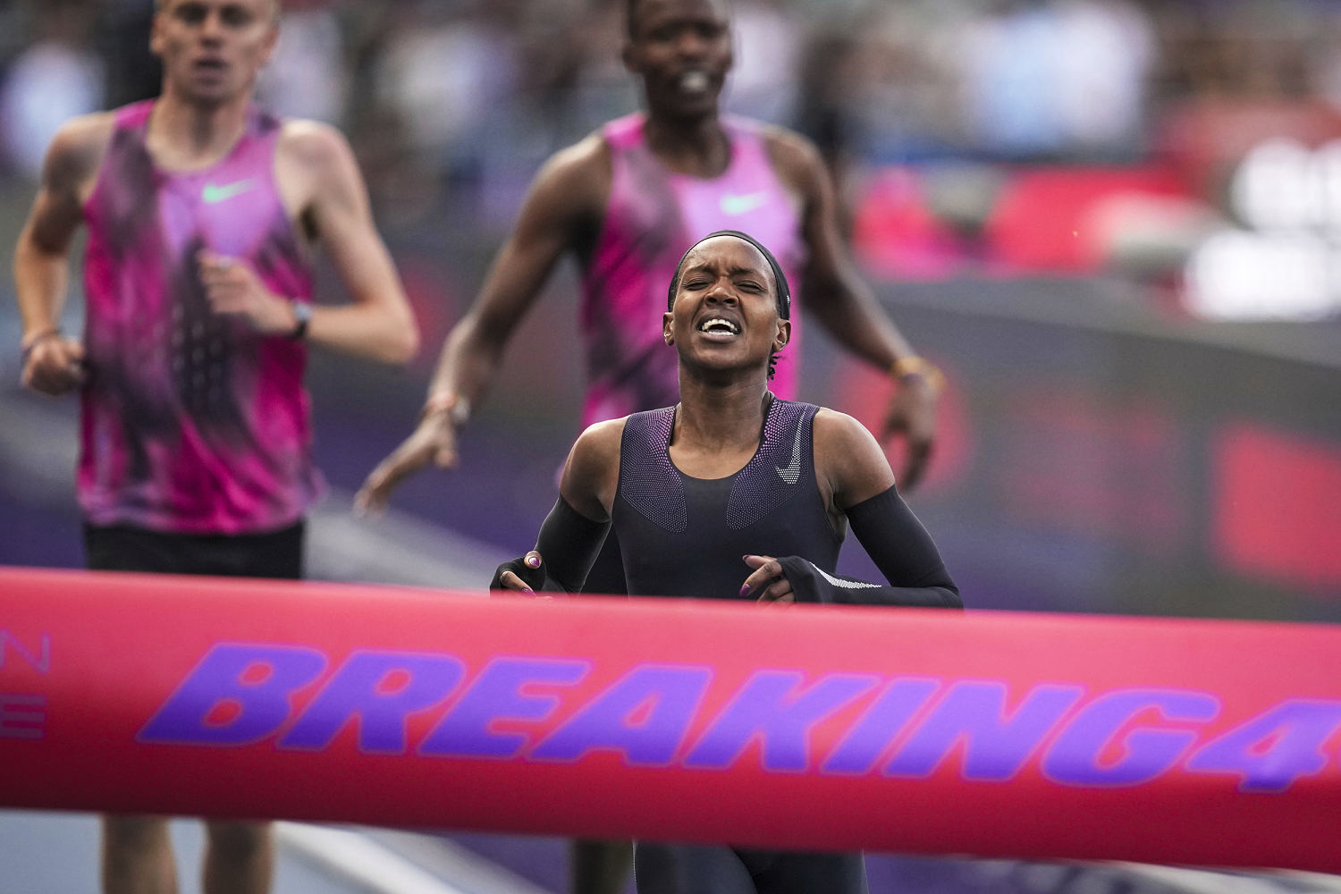 Faith Kipyegon runs fastest mile ever by a woman, but falls short of ...