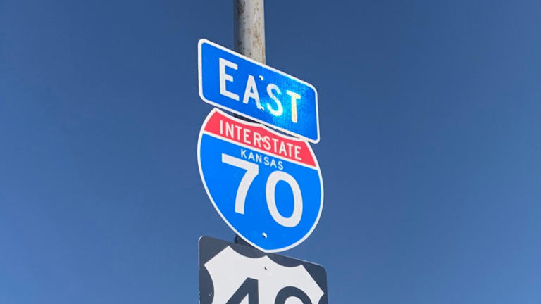 Interstate 70 closure starts Monday in downtown Topeka