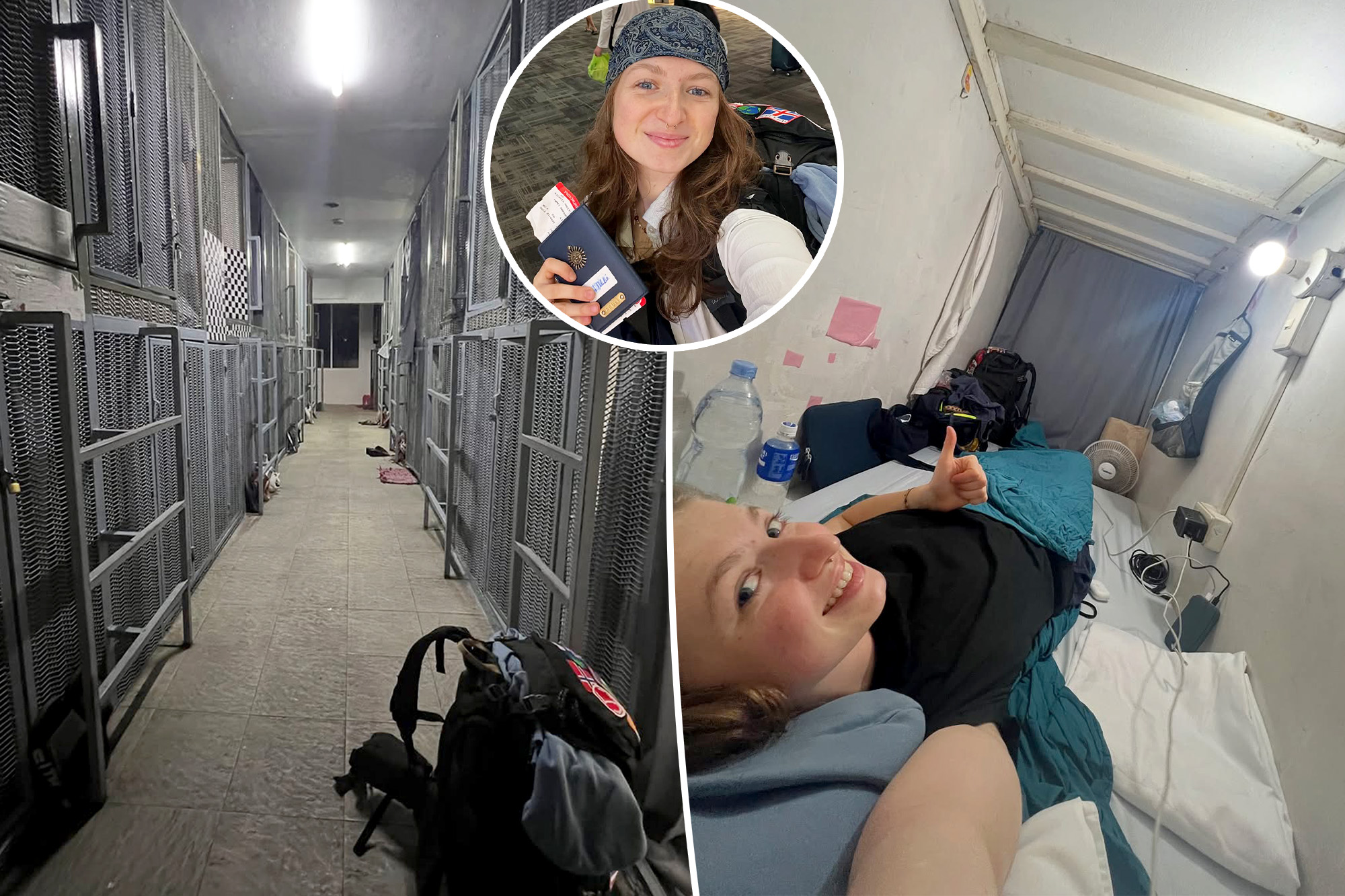 Budget traveler reveals inside of $7 per night hostel: ‘That’s just prison’