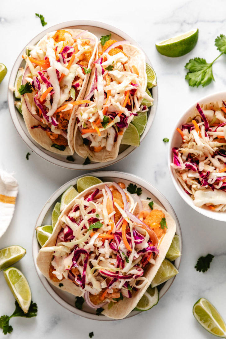 Fish stick tacos