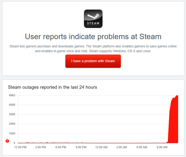 Steam store is down for some users — live updates on Summer Sale outage