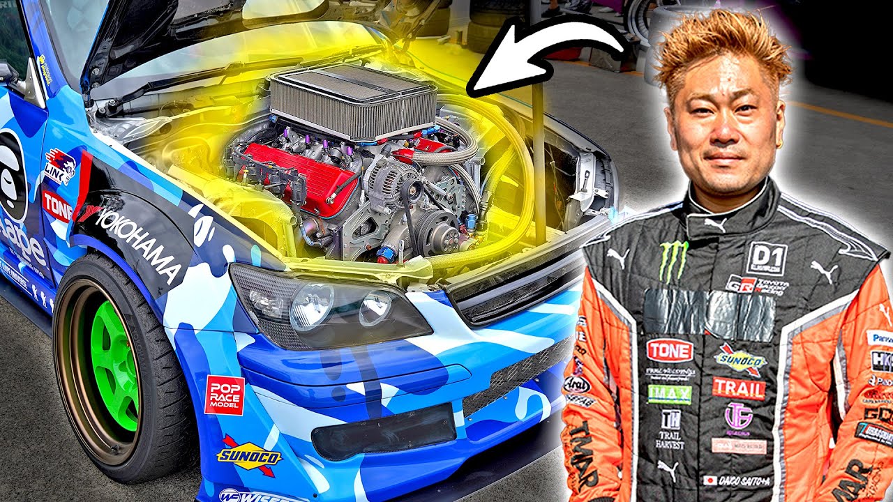 Japanese Pro Driver NASCAR V8 SWAPPED His Drift Car! Is this the end of ...