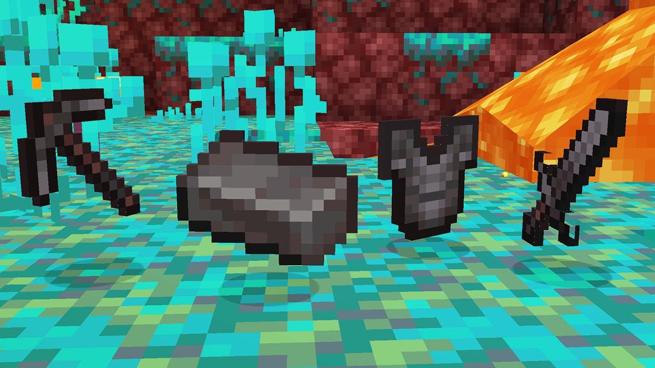 Netherite items in Minecraft 1.16 are better than diamond...