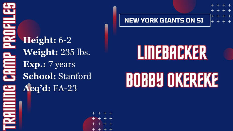Why NY Giants ILB Bobby Okereke Will Increase His 2025 Tackles Total