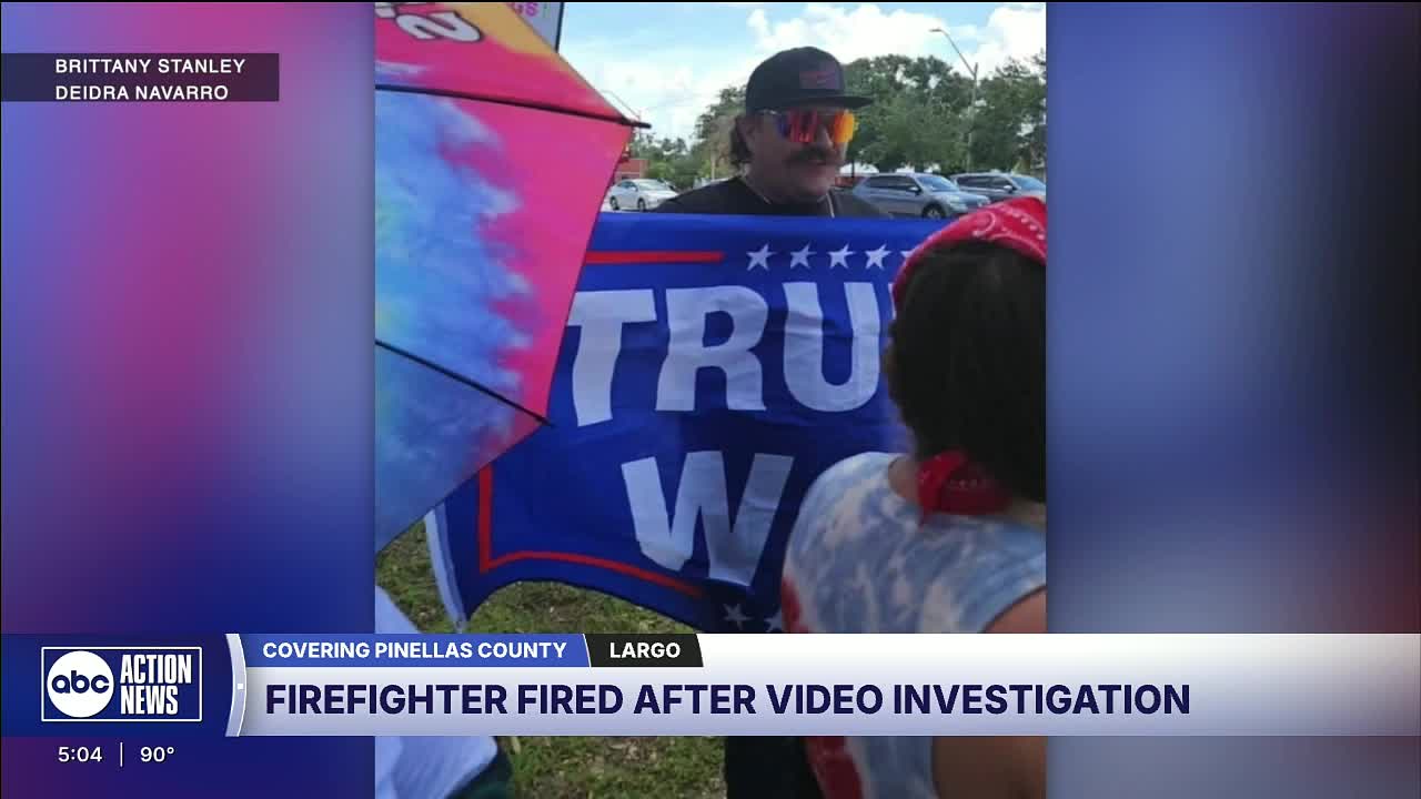 Officials confirm Largo firefighter terminated after investigation