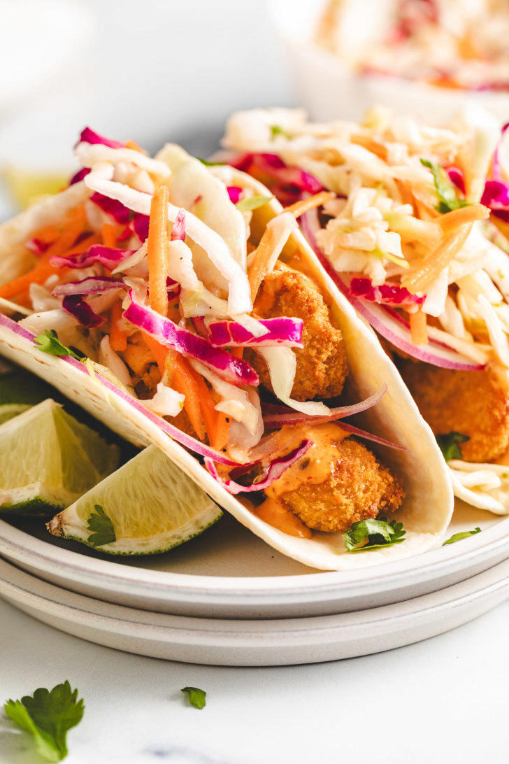 Fish stick tacos