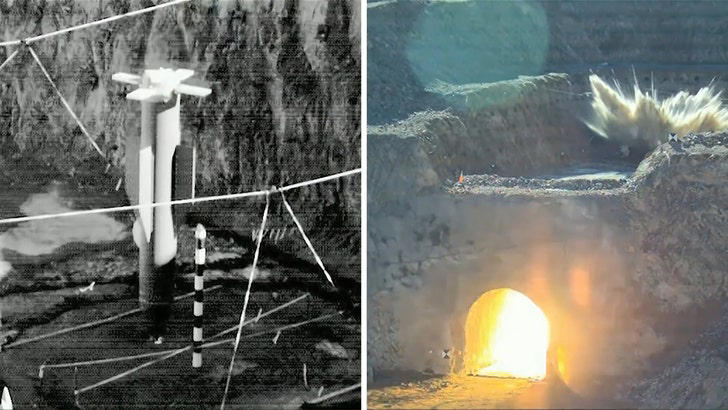 Pentagon Releases Explosive Footage of 30,000-Pound Bunker-Buster Bomb