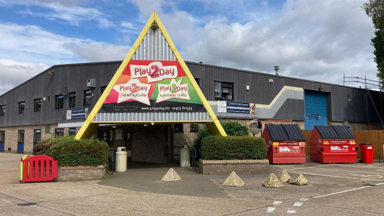 Man dies after falling through play centre skylight
