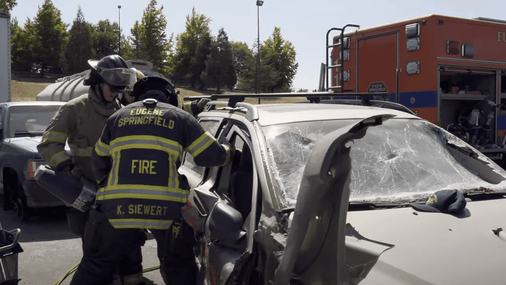 Future female firefighters take on training at Eugene Springfield Fire camp